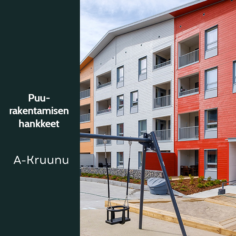 Kehityshankkeet - puurakentaminen | A-Kruunu
